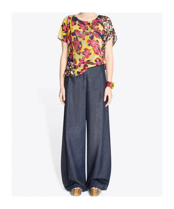 Dries Van Noten Wide-leg Jeans
