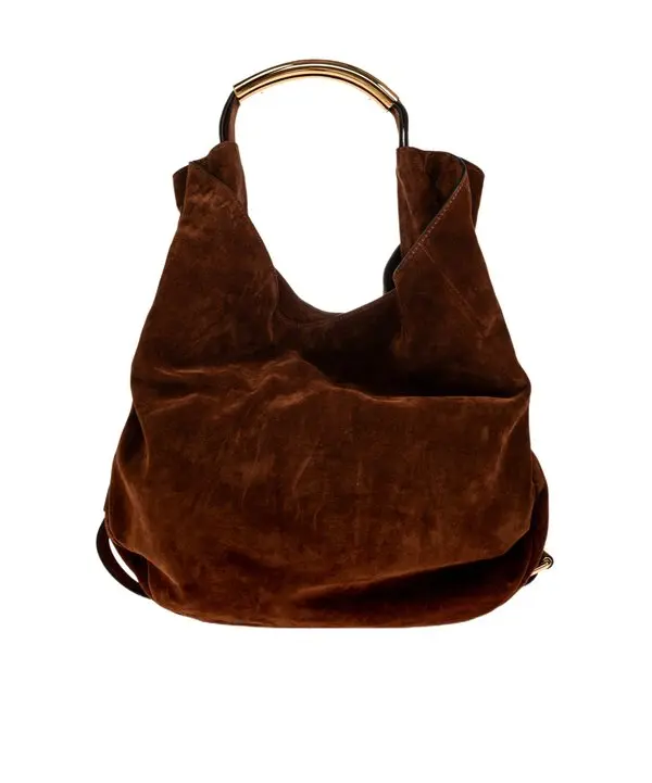 Moschino Suede Handbag