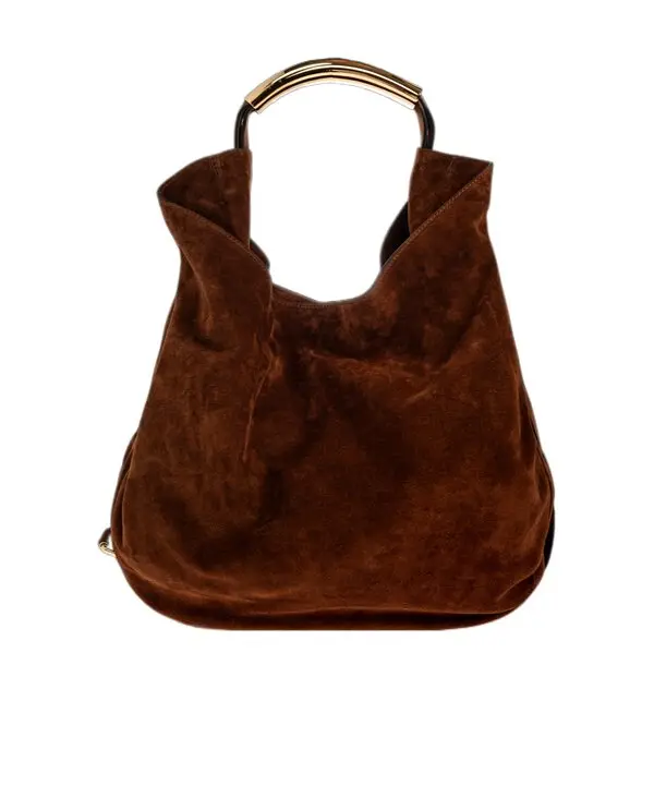 Moschino Suede Handbag