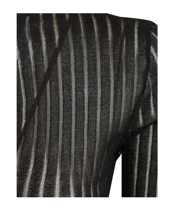 DONDUP Long Sleeve Crew Neck Knit Top