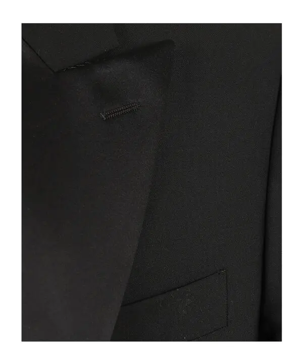 LARDINI Single-breasted Tuxedo Blazer