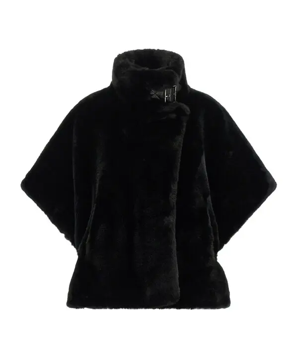 Pinko High-neck Cape - Black