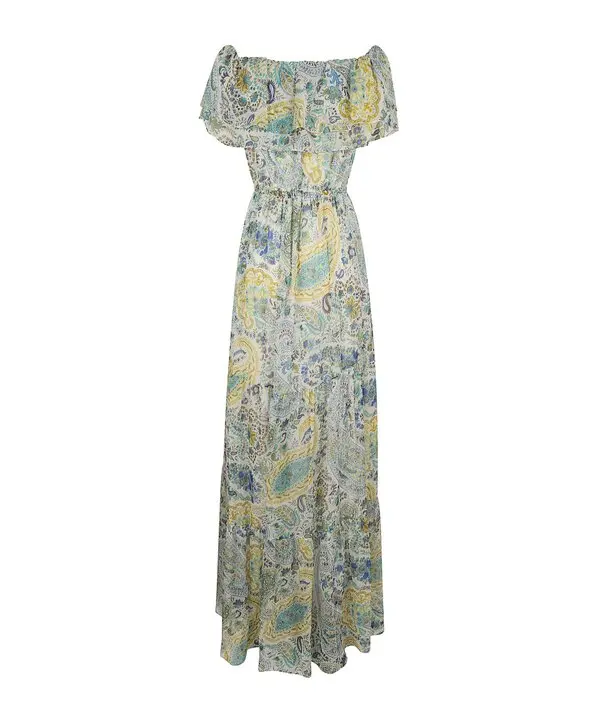 Etro Short Sleeve Maxi Dress