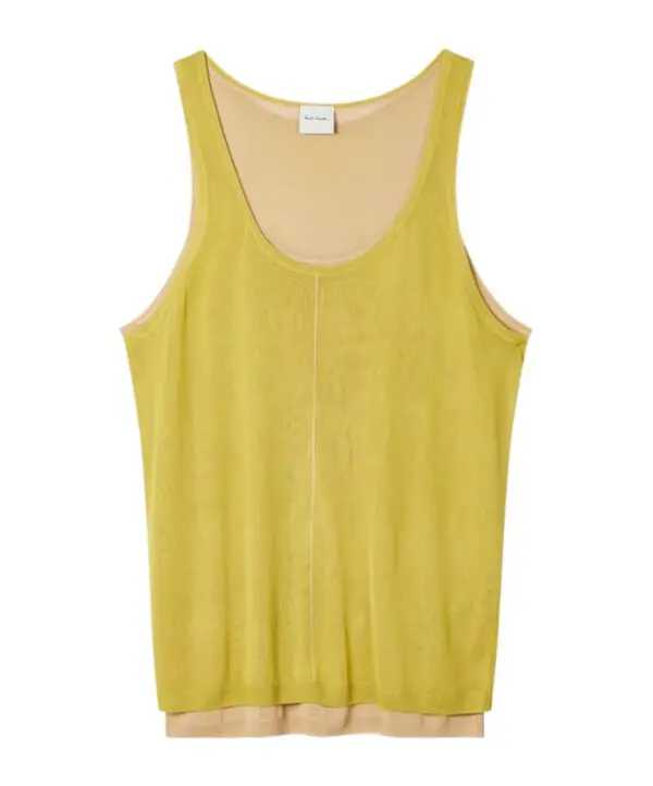 Paul Smith Layered Sleeveless Top - Green