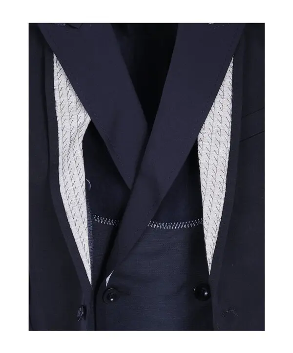 Sacai Long-sleeve Paneled Blazer
