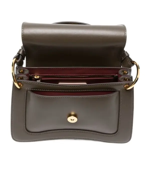 COCCINELLE Logo-plaque Leather Tote Bag
