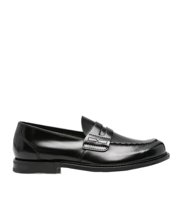 Church's Farsley Leather Loafers - Black