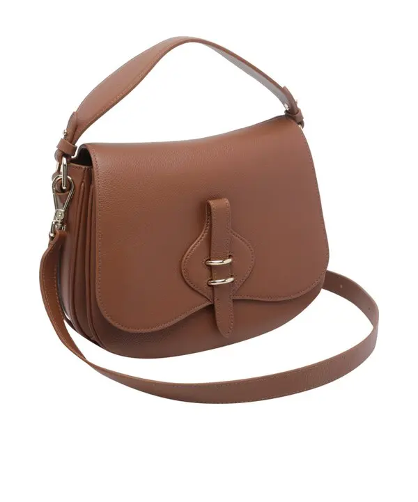 COCCINELLE Saddle Flap Shoulder Bag