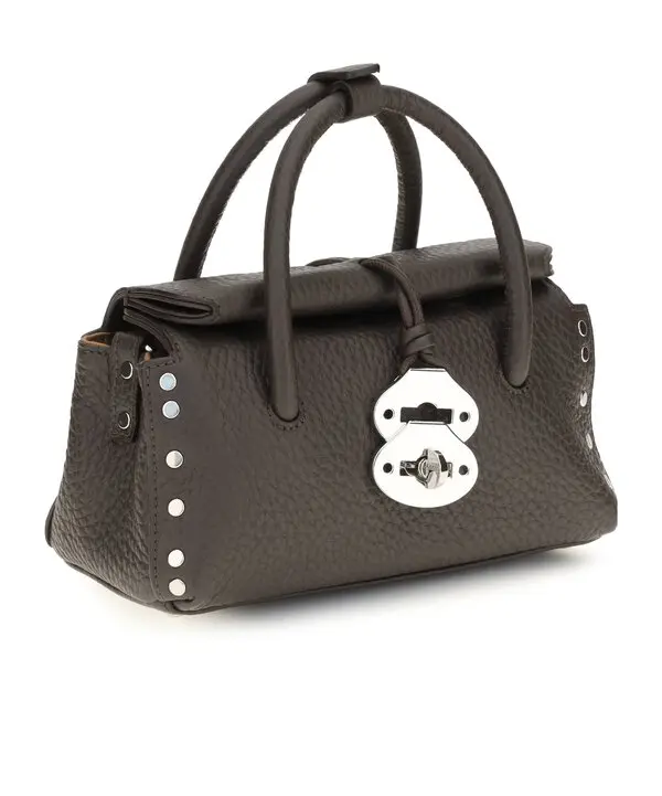 ZANELLATO Dotta Centauro Baby Shoulder Bag - Black