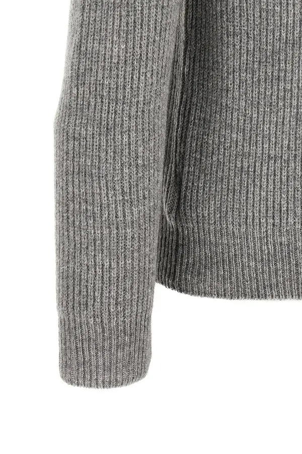 ZANONE Ribbed Crewneck Knitted Sweater