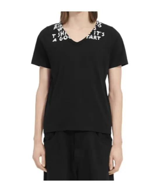 MAISON MARGIELA Sida Print T-shirt - Black
