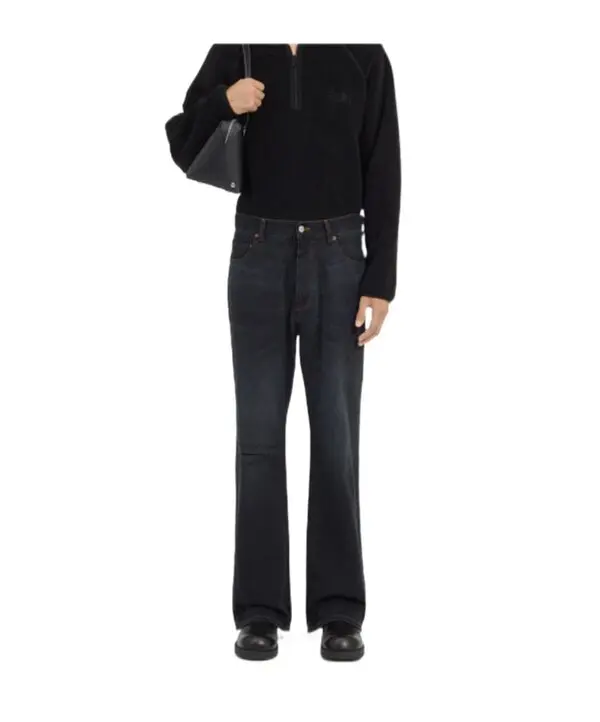 MAISON MARGIELA Straight-leg Jeans - Dark Blue