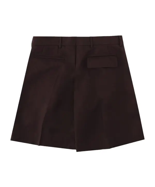 Paul Smith Pleated Linen Shorts