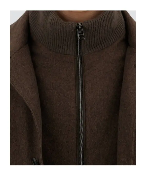 Herno Resort Blazer In Cashmere And Silk