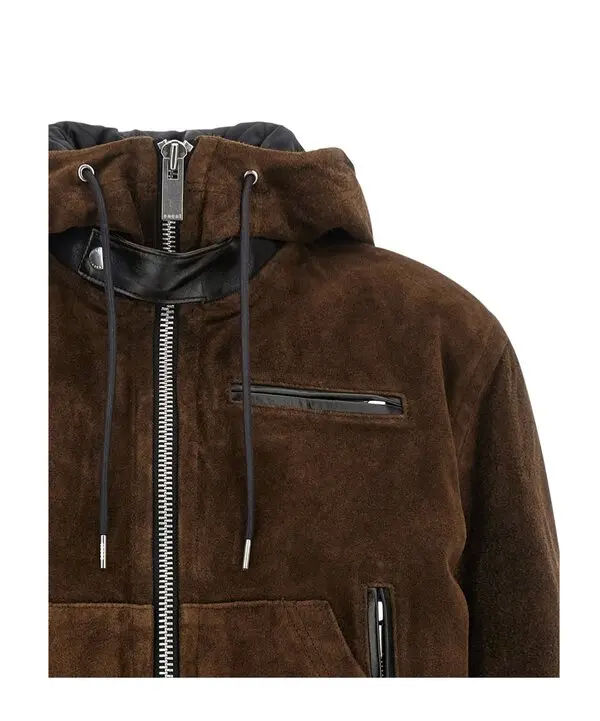 Sacai Zip-up Hooded Jacket