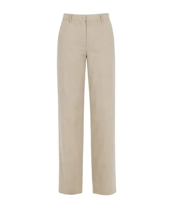 Paul Smith Wide-leg Tailored Trousers - Nude