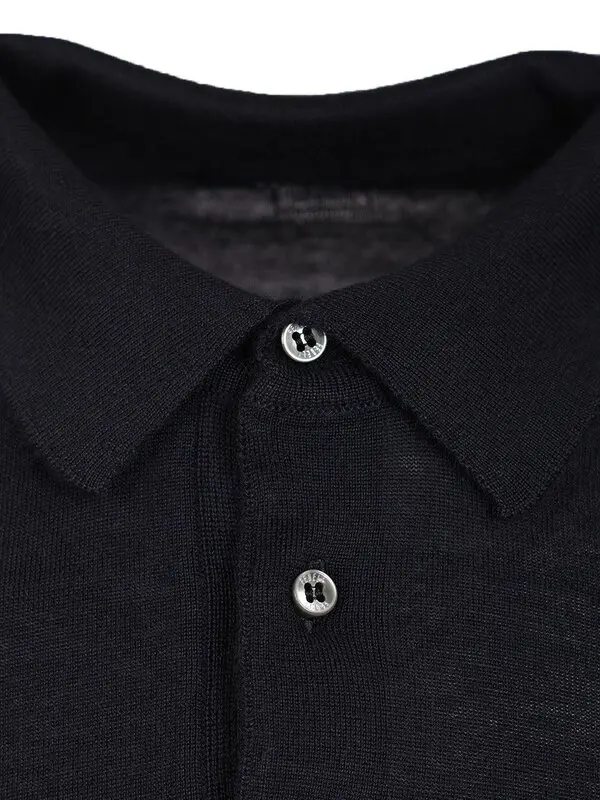 Fedeli Long-sleeve Polo Shirt