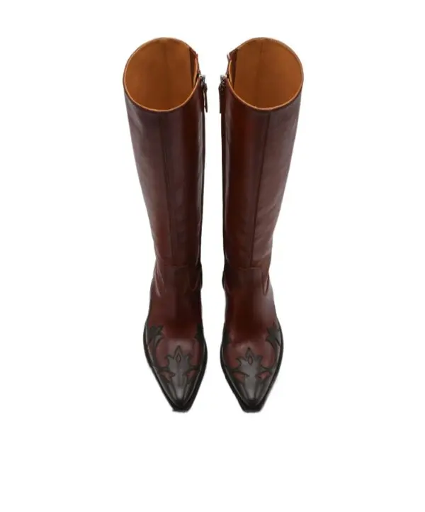 MAISON MARGIELA Heel-less Western Knee Boot