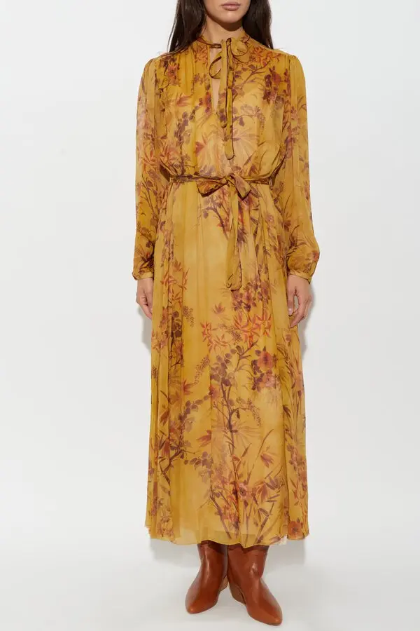 FORTE_FORTE Long-sleeved Dress