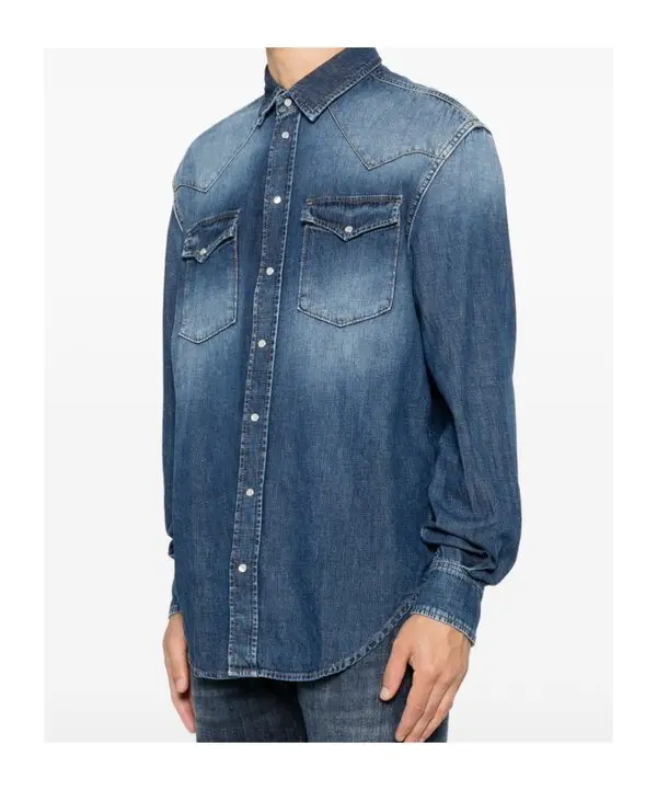 DONDUP Denim Shirt - Blue