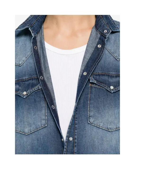 DONDUP Denim Shirt - Blue