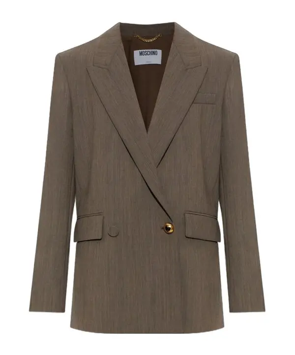 Moschino Double-breasted Suit Jacket