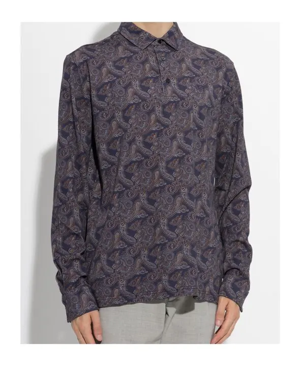 Etro Long-sleeve Polo Shirt