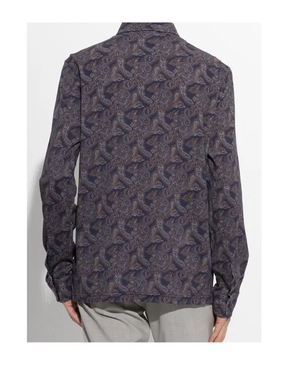 Etro Long-sleeve Polo Shirt