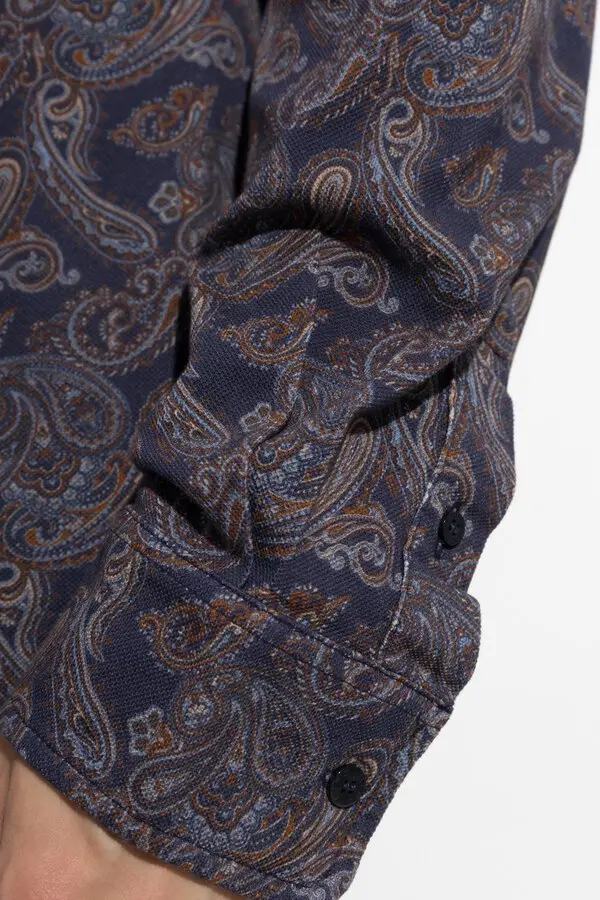 Etro Long-sleeve Polo Shirt
