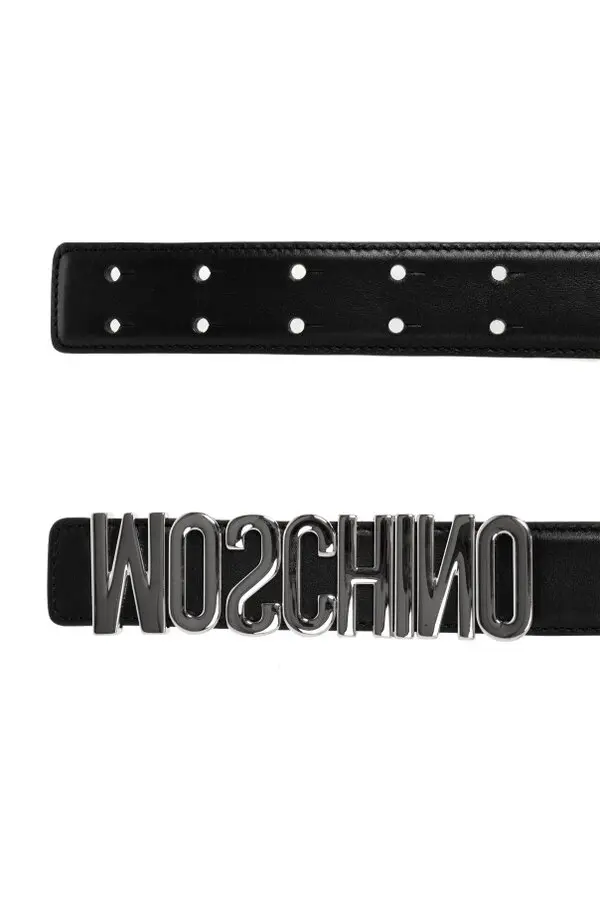 Moschino Logo Belt