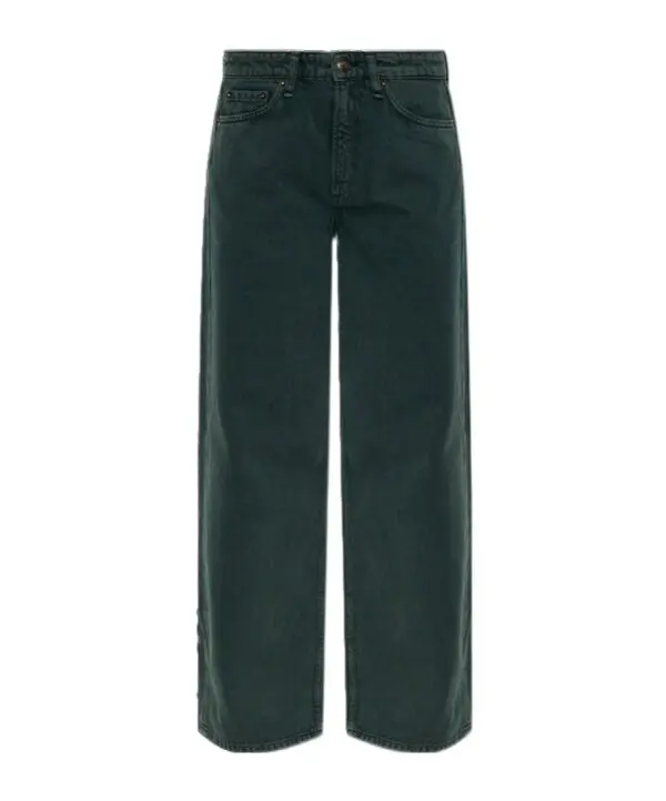 Rag & Bone Belt Loop Jeans - Green