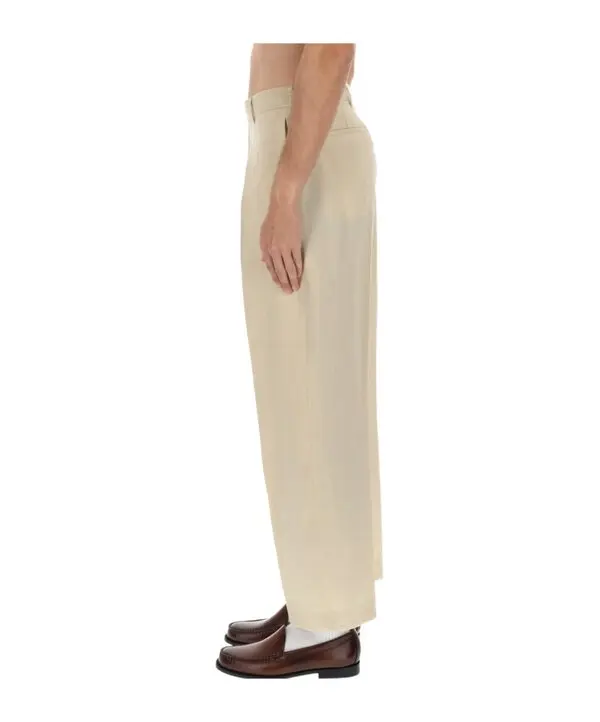 Paul Smith Tailored Pleated Trousers - Nude