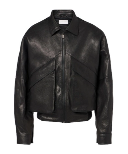 Magda Butrym Leather Blouson Jacket