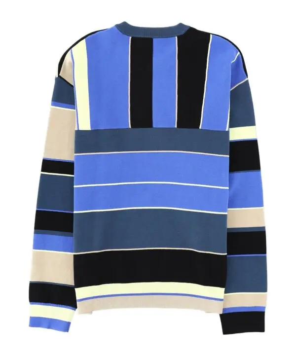 Paul Smith Striped Panel Knitted Sweater