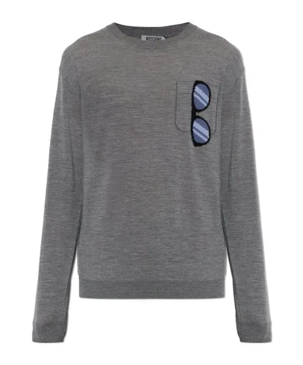 Moschino Long-sleeve Knit Top