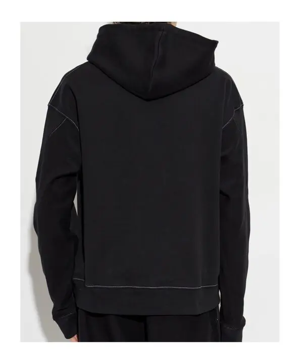 Moschino Print Contrast Stitch Hoodie