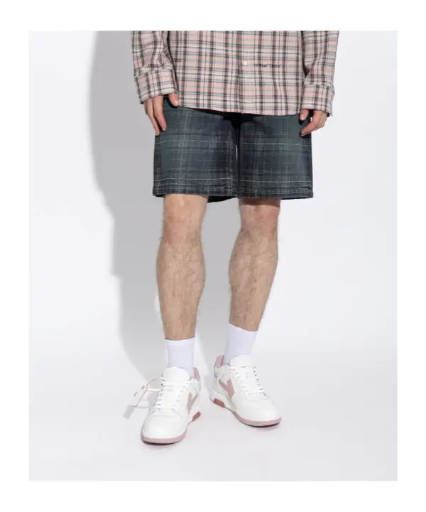 Off-White Round-toe Sneakers