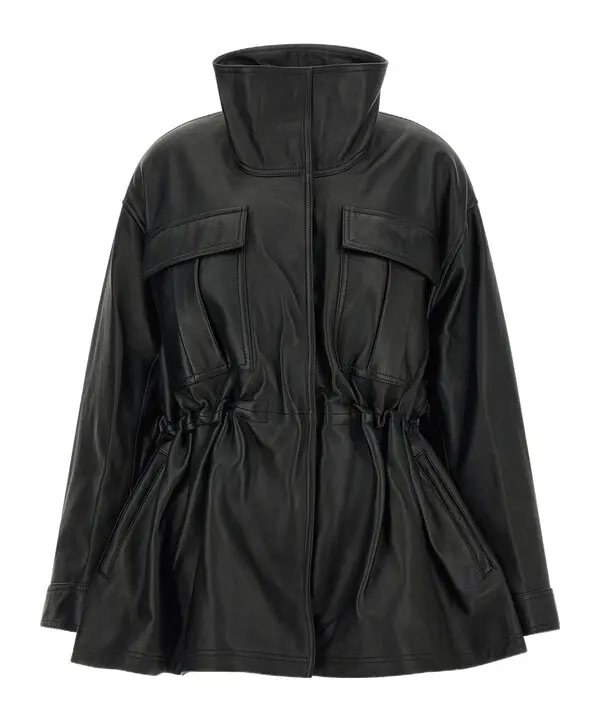 RÓHE Long-sleeved Leather Jacket