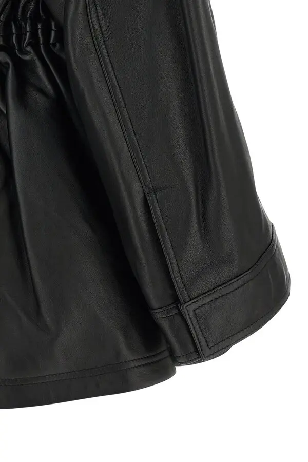 RÓHE Long-sleeved Leather Jacket