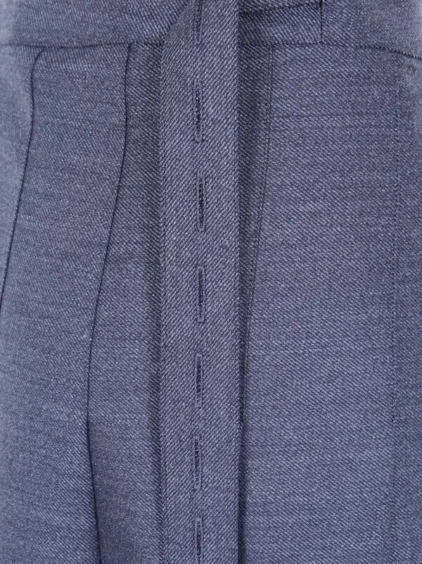 RÓHE Pleated Midi Skirt