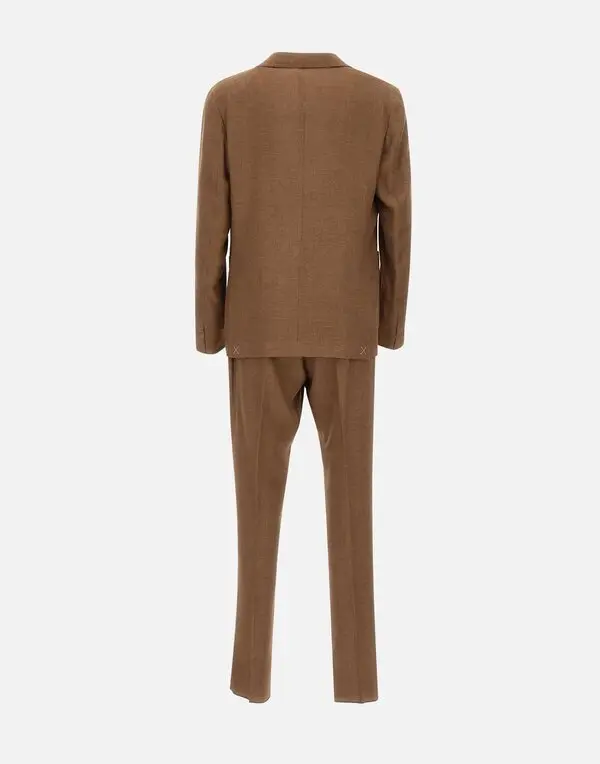Eleventy Single-breasted Suit And Trousers Two-piece Set