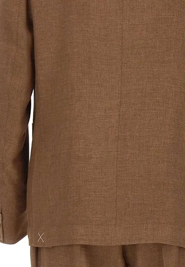 Eleventy Single-breasted Suit And Trousers Two-piece Set