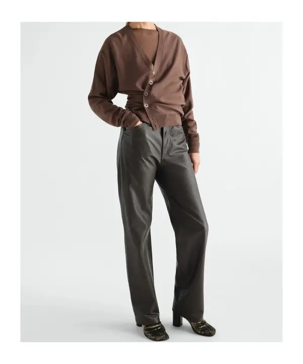 LEMAIRE Relaxed Twisted Cardigan In Merino Blend
