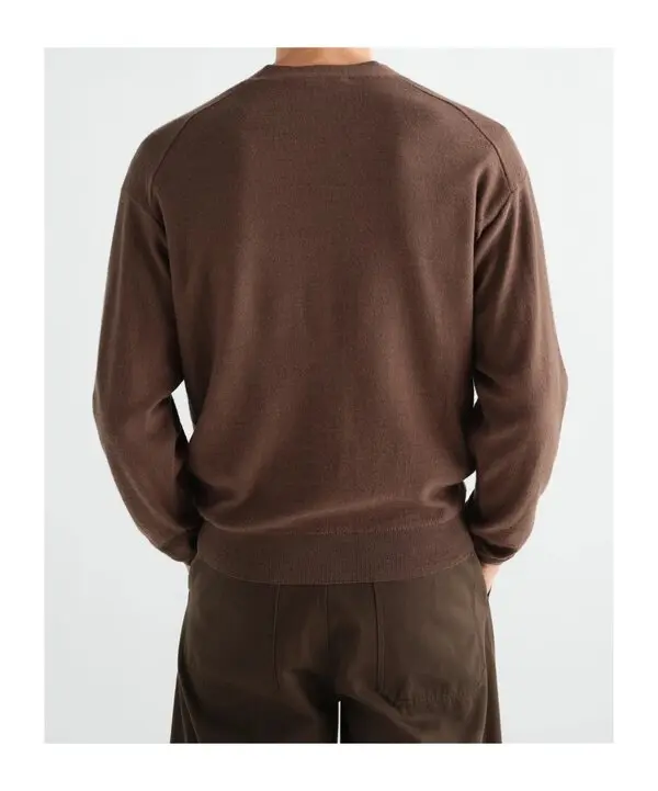 LEMAIRE Relaxed Twisted Cardigan In Merino Blend