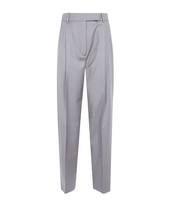 RÓHE Casual Pants With Belt Loops - Desertbrown