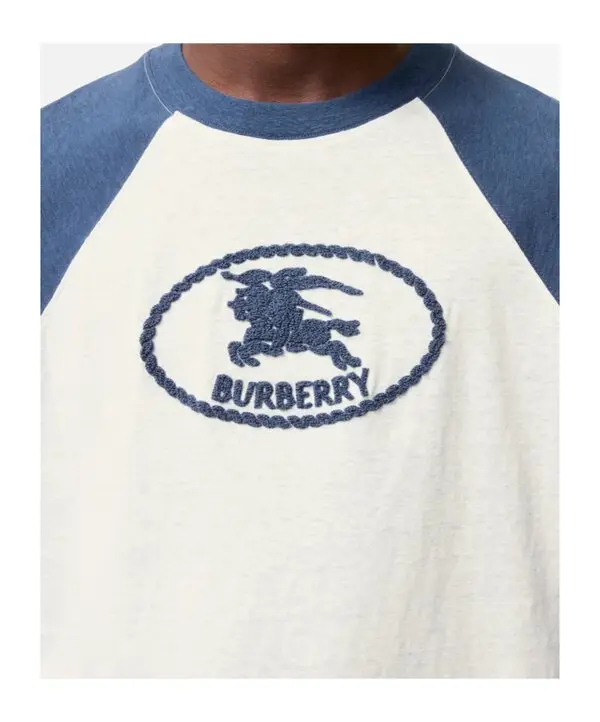 Burberry Ekd Stamp Crewneck T-shirt