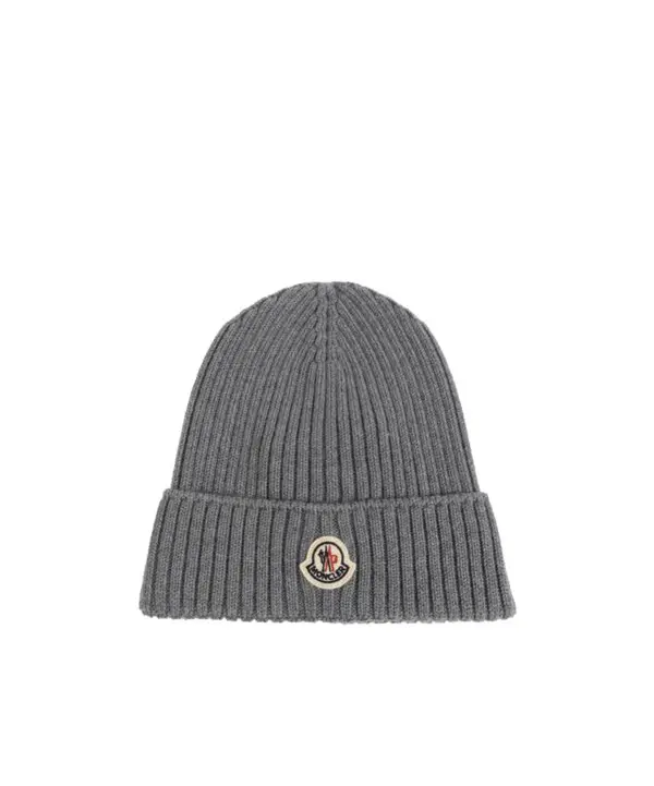 Moncler Ribbed Knit Hat