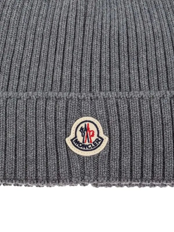 Moncler Ribbed Knit Hat