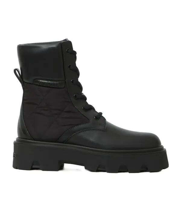 Moncler Lace-up Ankle Boots - Black