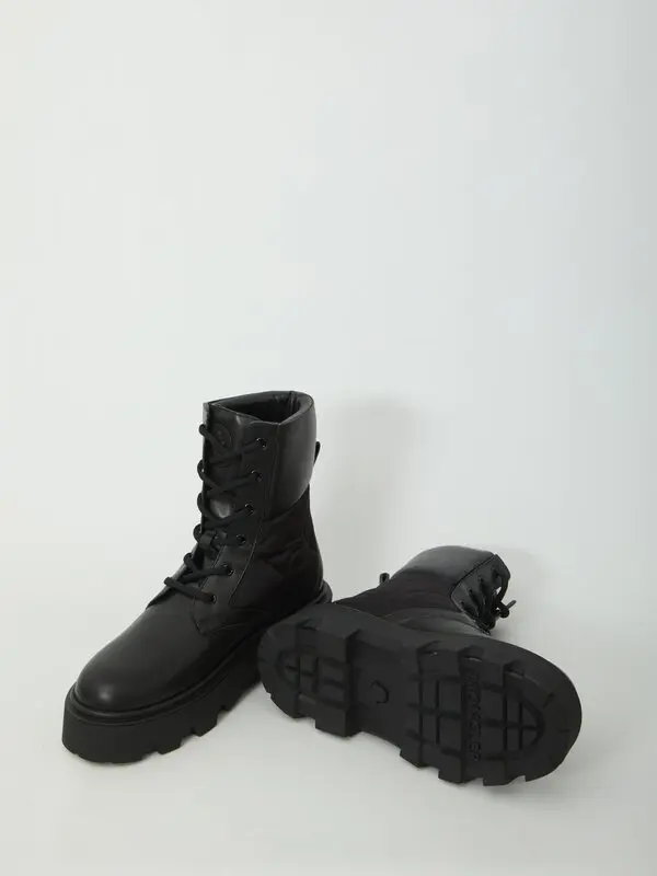 Moncler Lace-up Ankle Boots